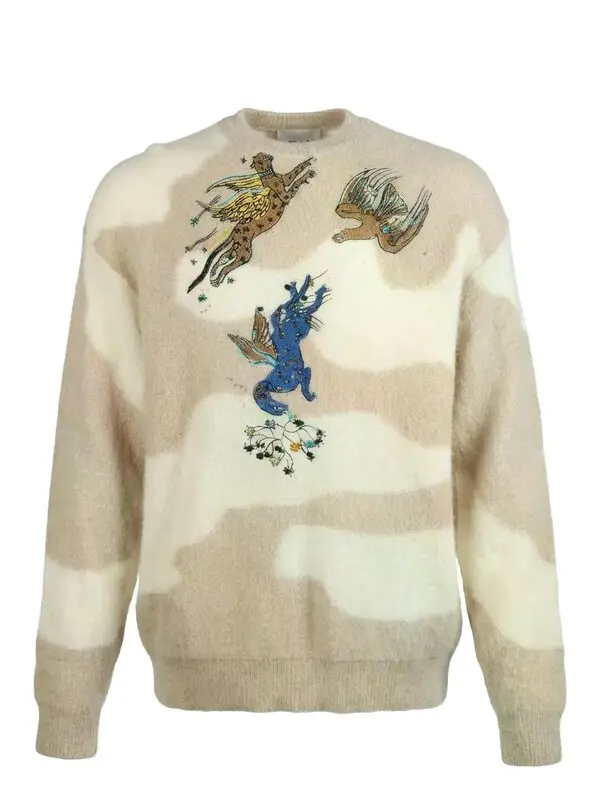 Valentino Garavani Animal-prints Sweater - Neutrals