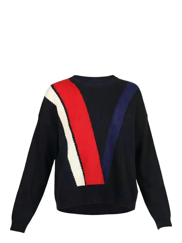 Valentino Garavani Striped Sweater - Blue