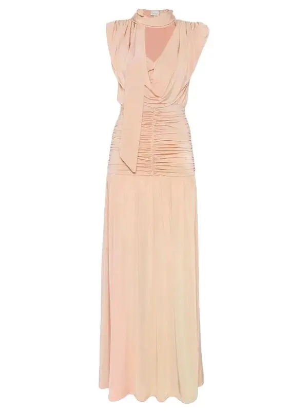 GESTUZ Gzlaily Gathered Maxi Dress - Pink