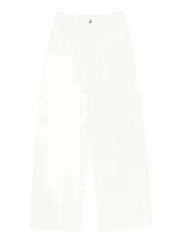 VIKTORIA CHAN Amit Wide-leg Trousers - White