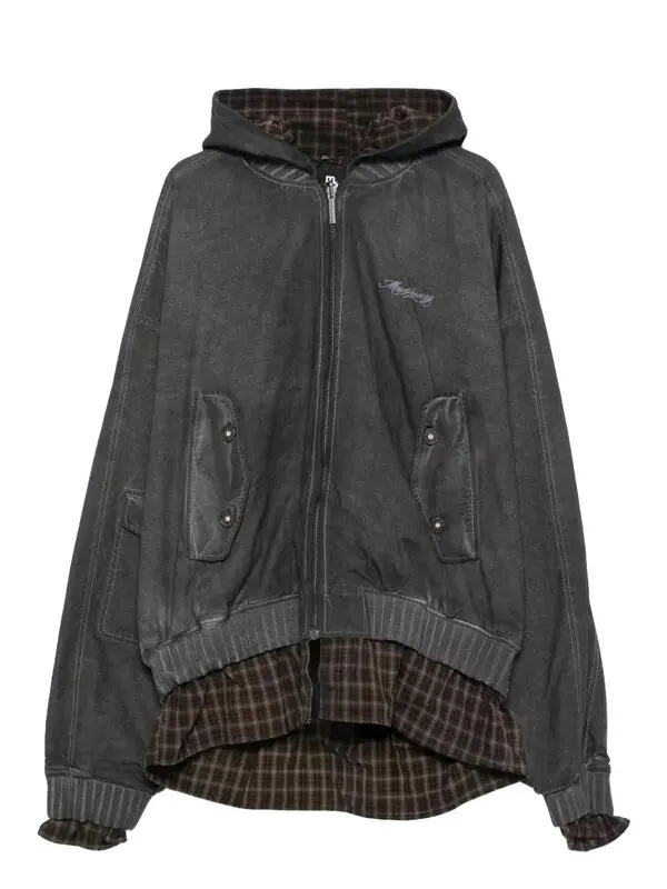 MADFRENZY Hooded Jacket - Grey