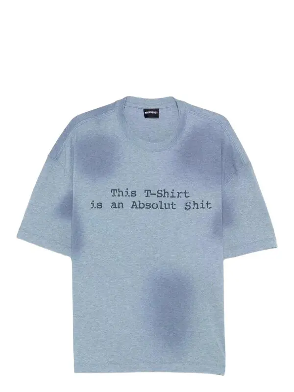 MADFRENZY Hit Round-neck T-shirt - Blue