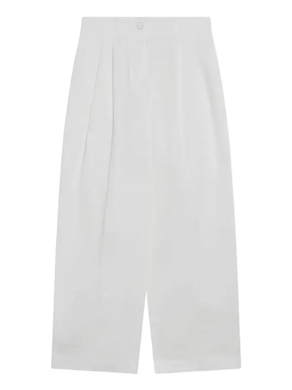 TOTEME Palazzo Trousers - White