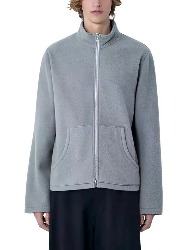 RIER Full-zip Fleece Jacket - Grey