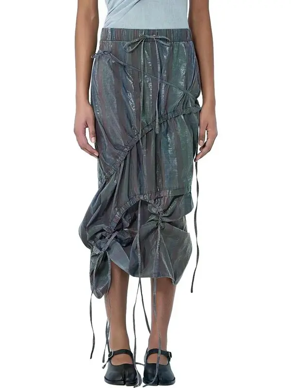 LUEDER Vortex Midi Skirt - Grey