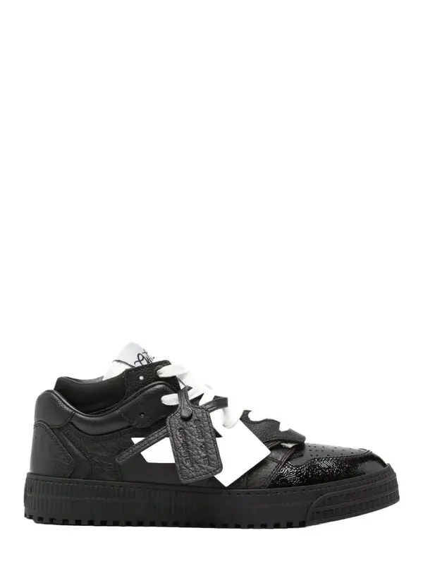 Off-White Arrow Patch Sneakers - Black