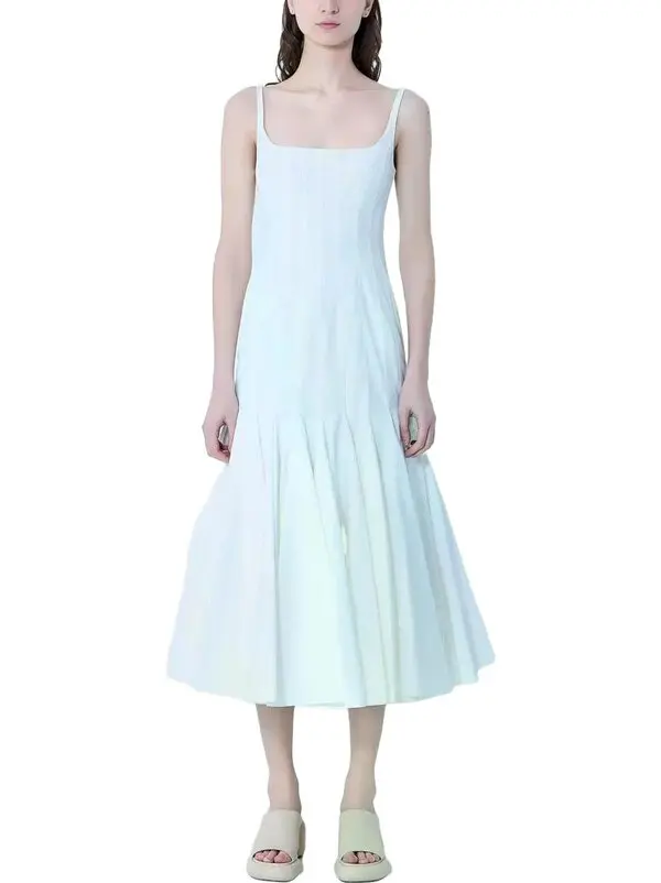Jacquemus Agave Midi Dress - White