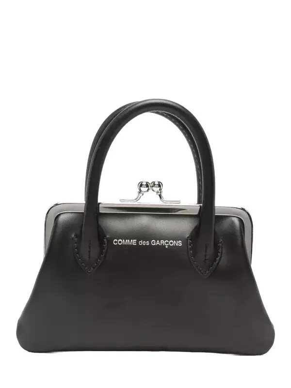 Comme Des Garçons Top Handle Mini Bag - Black
