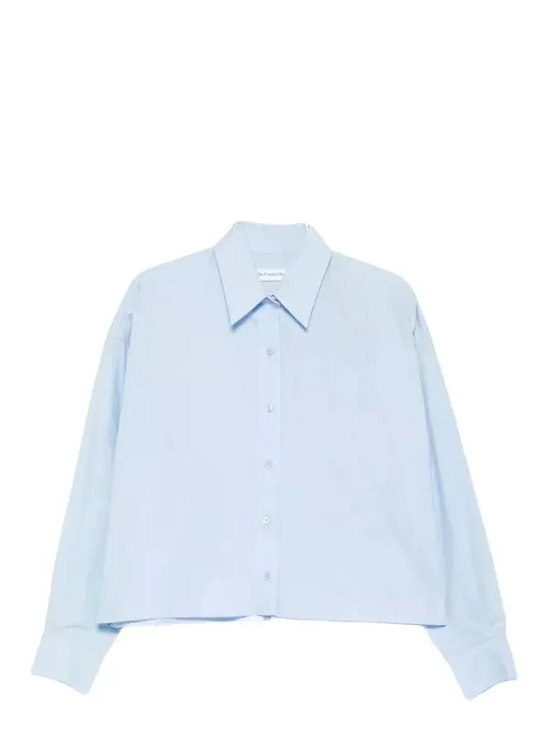 THE FRANKIE SHOP Arlen Button-fastening Shirt - Blue