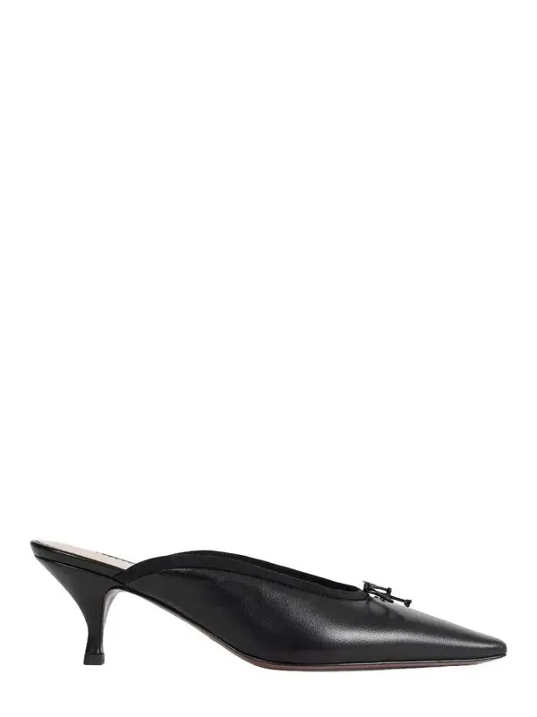 VIVIENNE WESTWOOD Margot Bow-detail Pointed Mules - Black