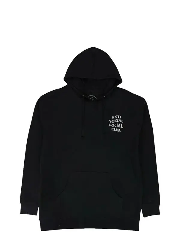 ANTI SOCIAL SOCIAL CLUB Glitter-lettering Hoodie - Black