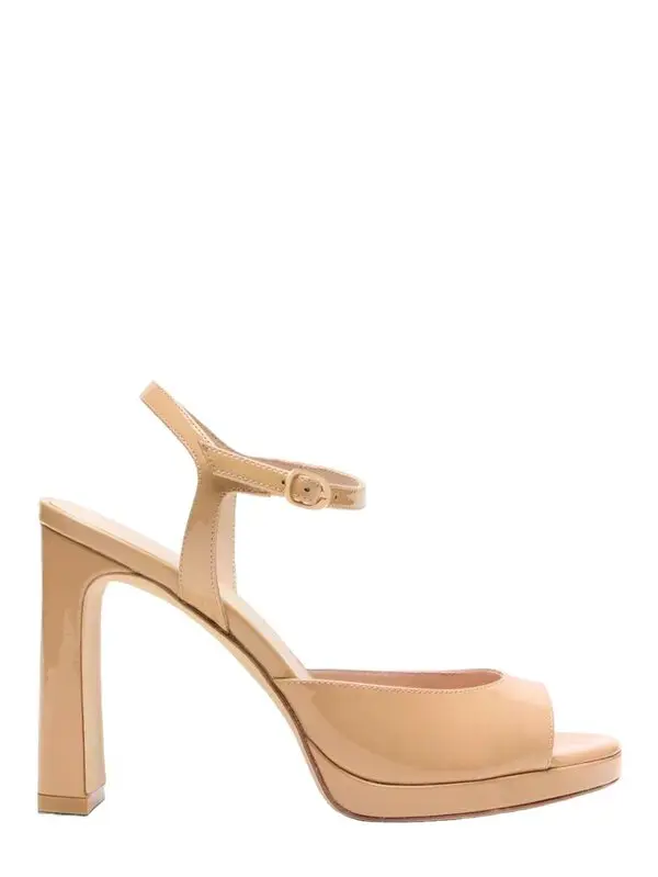 STUART WEITZMAN Babette Platform Sandals - Neutrals