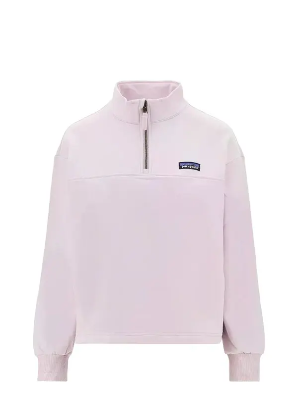 Patagonia Ahnnya Half-zip Sweatshirt - Pink