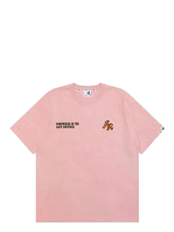 AAPE BY *A BATHING APE Embroidered T-shirt - Pink