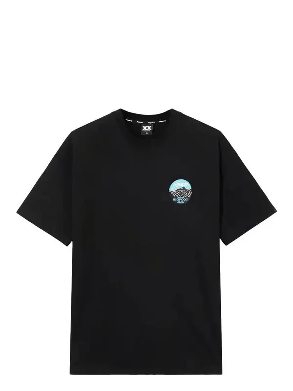 FINGERCROXX Graphic Print T-shirt - Black
