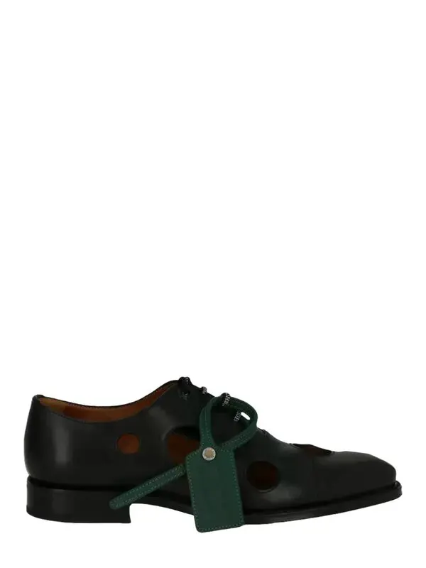Church's Cut-out Leather Derby Shoes - Black