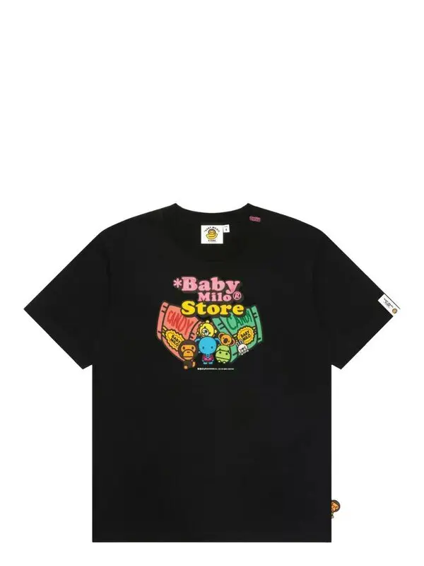 A BATHING APE Graphic-print T-shirt - Black