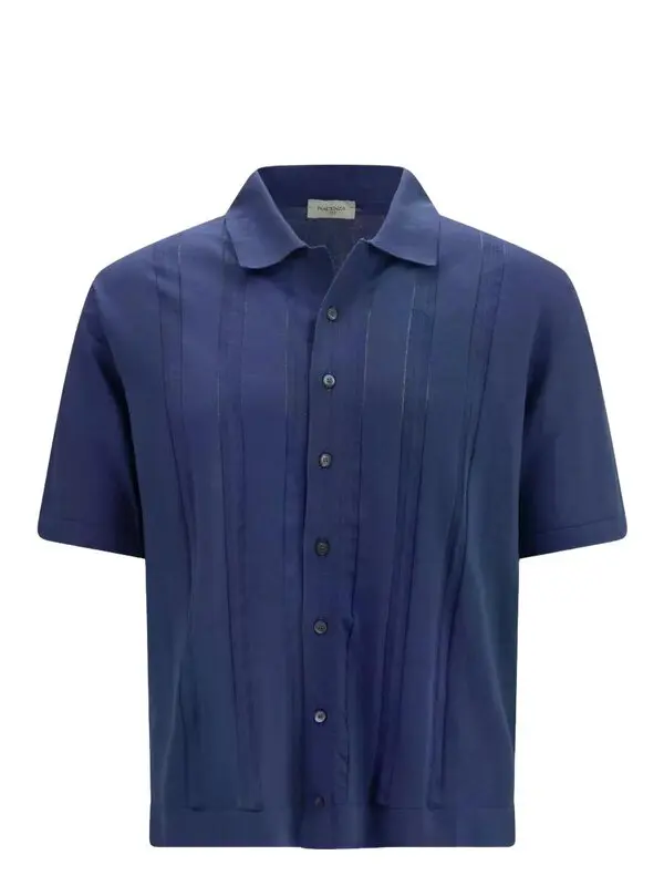PIACENZA CASHMERE 1733 Cotton Shirt - Blue