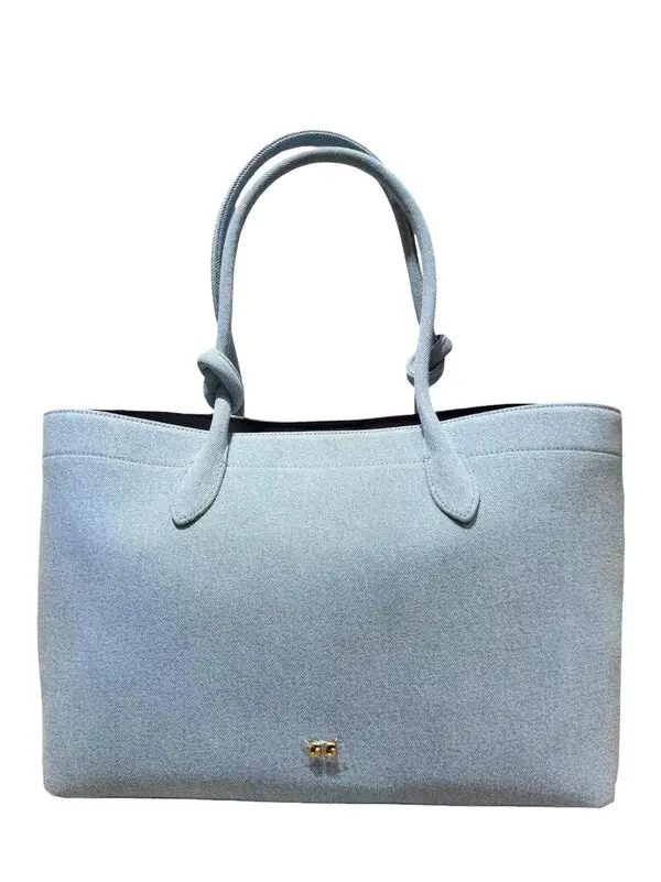 Cult Gaia Ariella Knotted Tote Bag - Blue