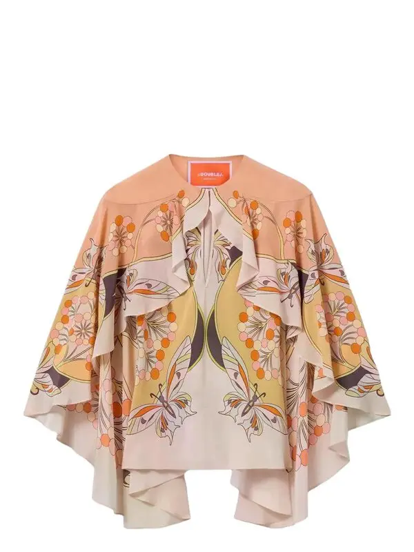 La DoubleJ Magic Ruffled Top - Neutrals