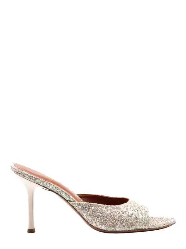 CASTAGNA Glitter-embellished Sandals - Pink