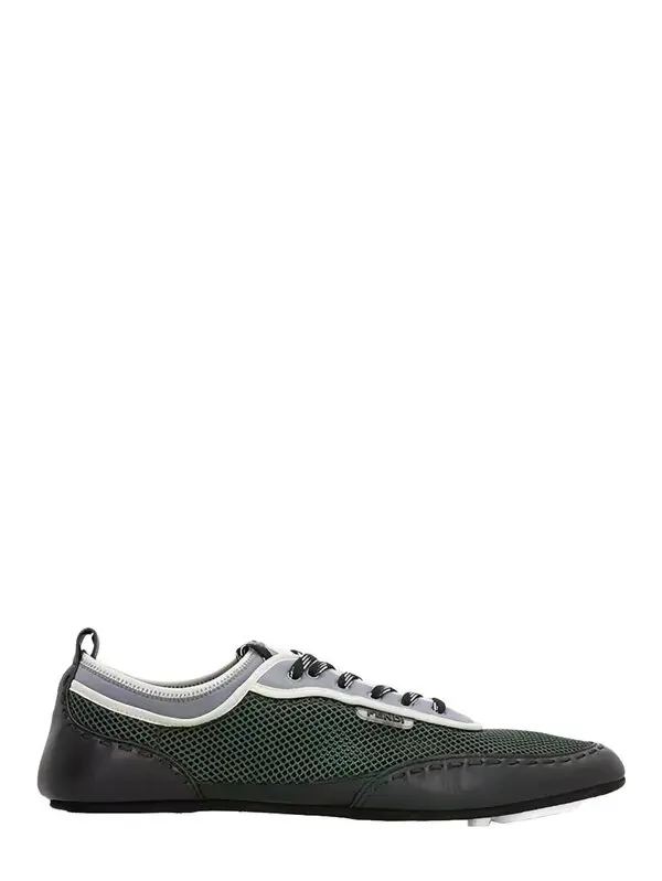 Fendi Lace-up Sneakers - Green