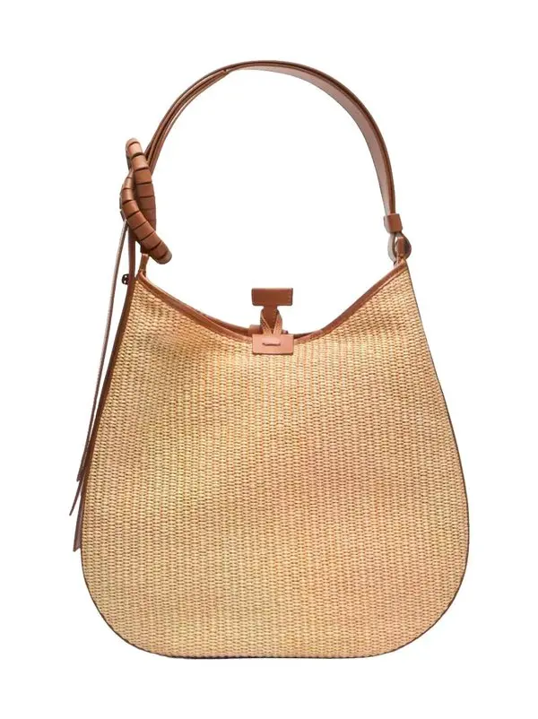 Casadei Vandome Shoulder Bag - Neutrals
