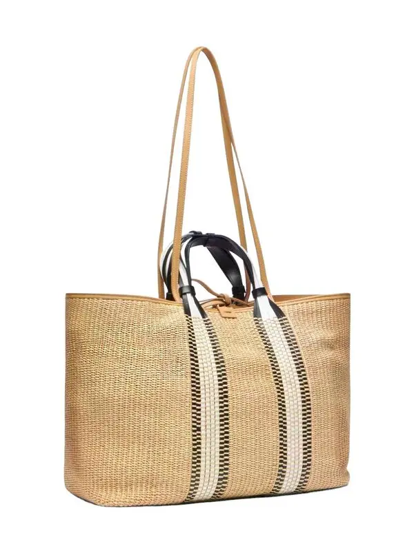 Casadei Amalfi Woven Shoulder Bag - Neutrals