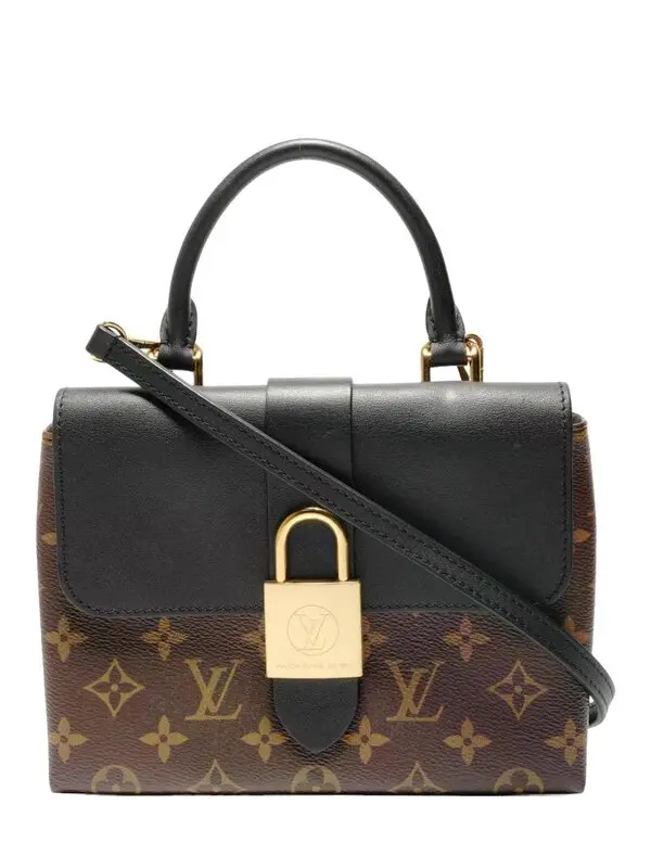 LOUIS VUITTON 2021 Monogram Top Handle Bag - Brown