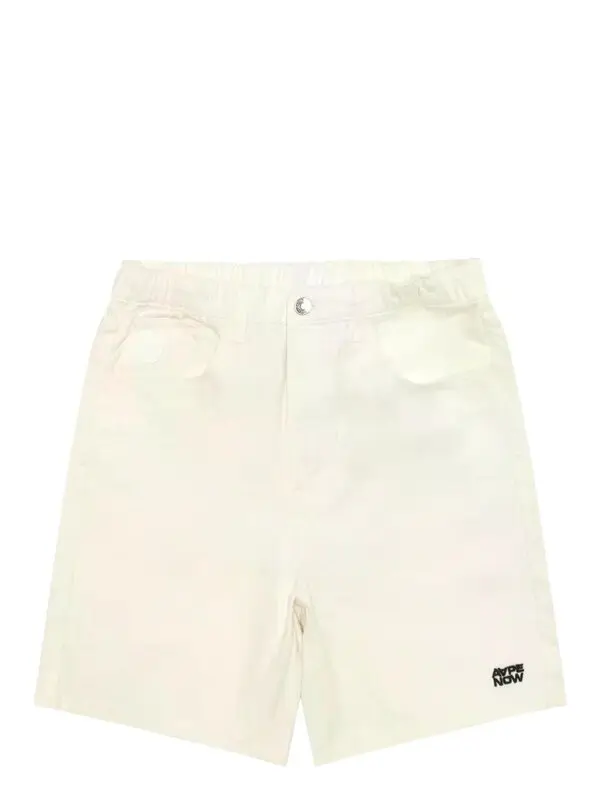 AAPE BY *A BATHING APE Embroidered Shorts - Neutrals