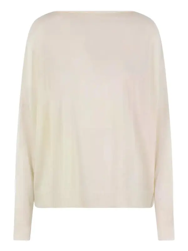Dusan Boat-neck Cashmere Sweater - Neutrals