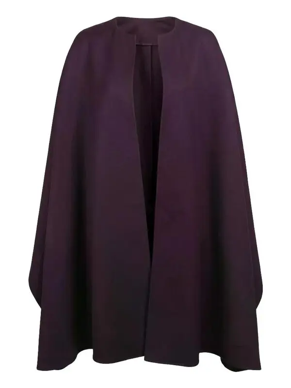 Valentino Garavani Belted Cape - Purple