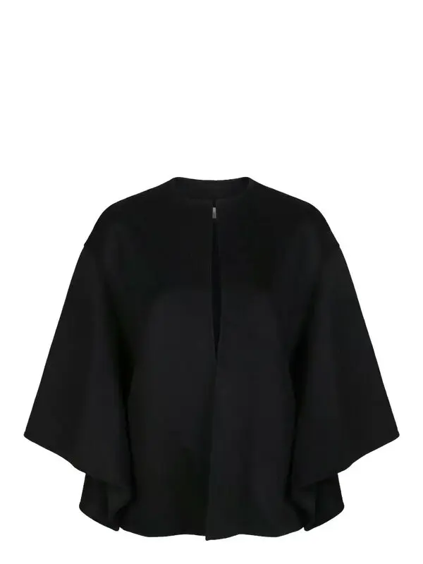 Valentino Garavani Open-front Jacket - Black