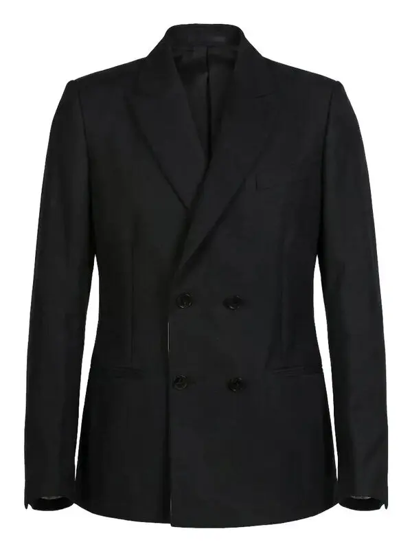 Valentino Garavani Double-breasted Jacket - Black