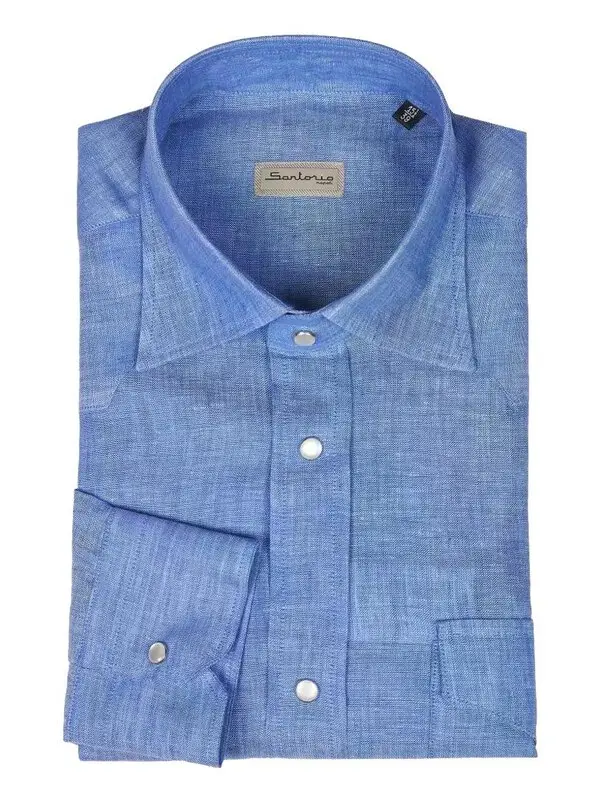 SARTORIO NAPOLI Buttoned Shirt - Blue