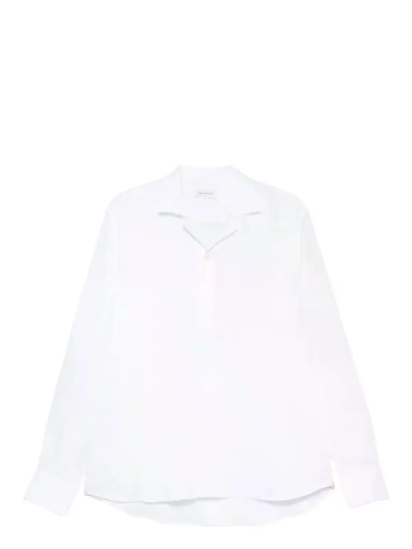 Tagliatore Dustin Camp-collar Shirt - White