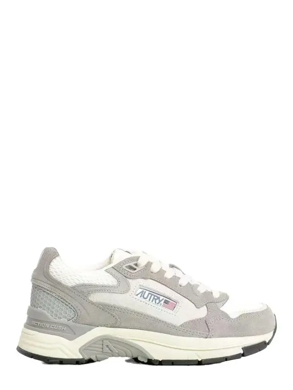 AUTRY Hyperway Panelled Sneakers - Grey