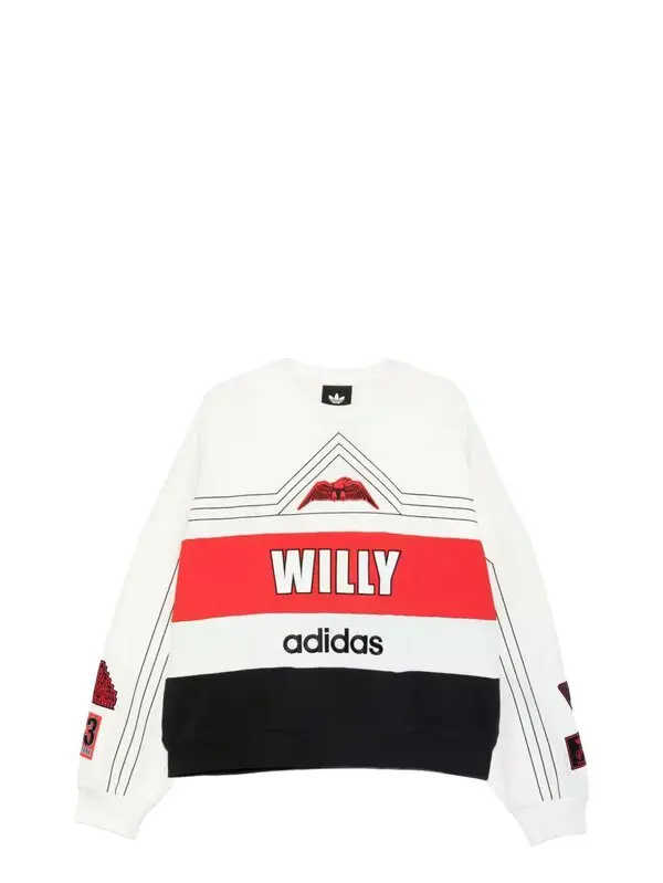 Adidas X Willy Chavarria Bball Sweatshirt - White
