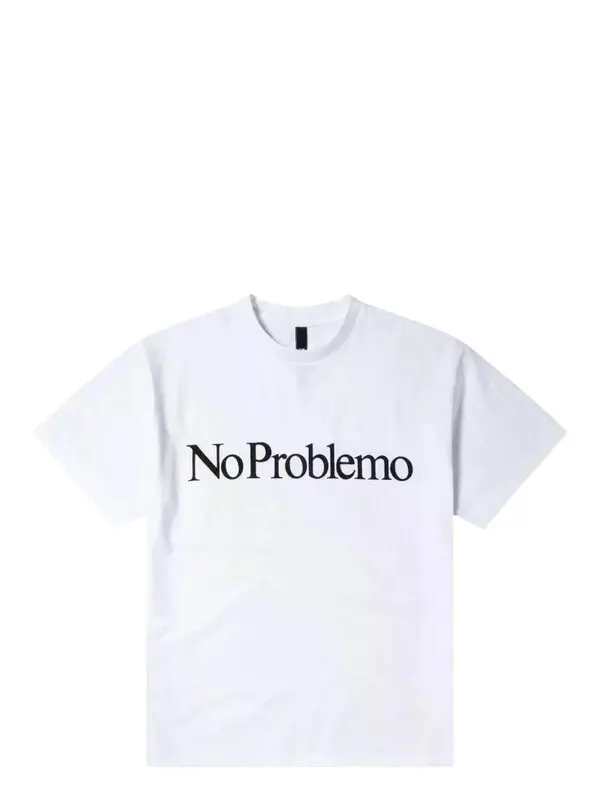 NO PROBLEMO Short-sleeve T-shirt - White