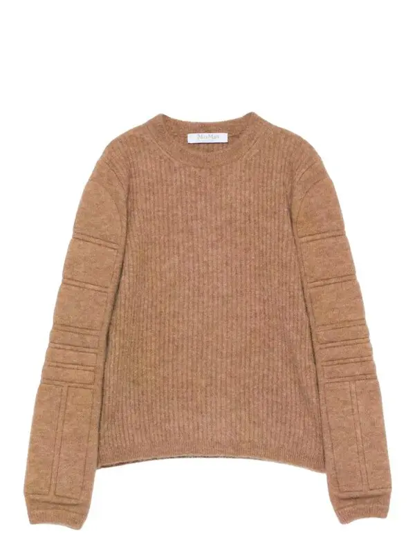 Max Mara Smirne Long-sleeve Sweater - Neutrals