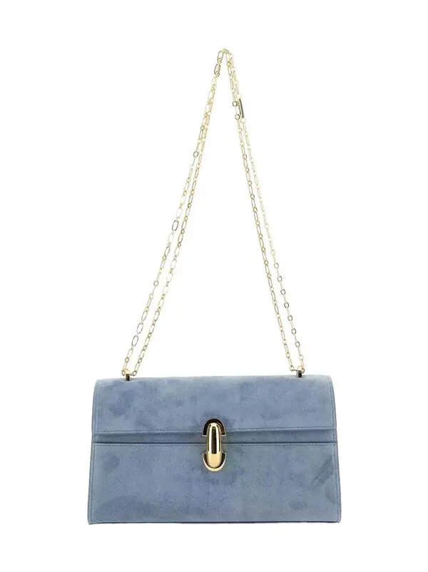 Savette Symmetry Chain-strap Shoulder Bag - Blue
