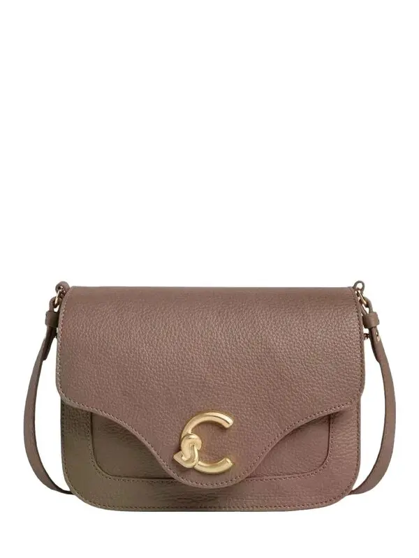 COCCINELLE Small C-me Shoulder Bag - Brown