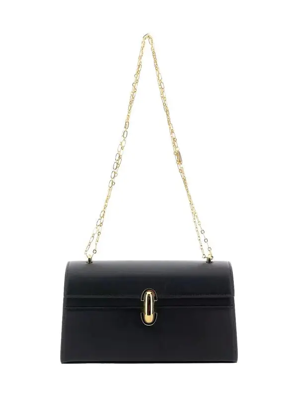 Savette Symmetry Chain-strap Shoulder Bag - Black