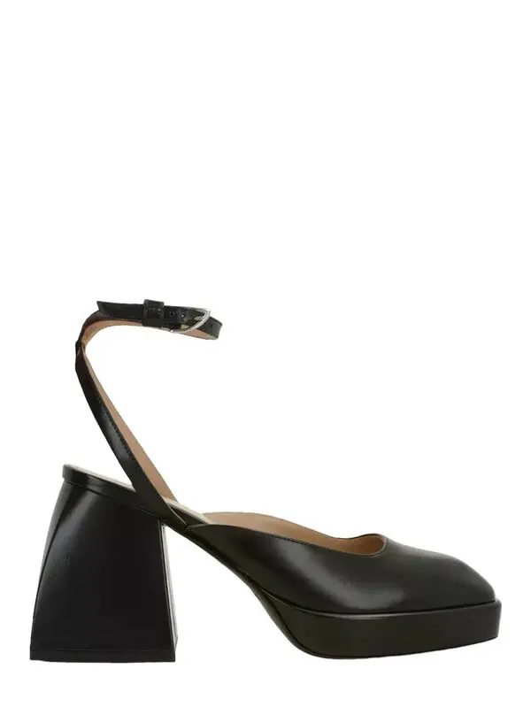 NODALETO Bulla Jones Ankle-strap Pumps - Black