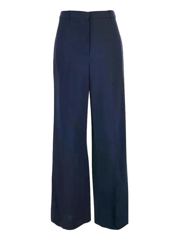MERCI Wide-leg Palazzo Trousers - Blue
