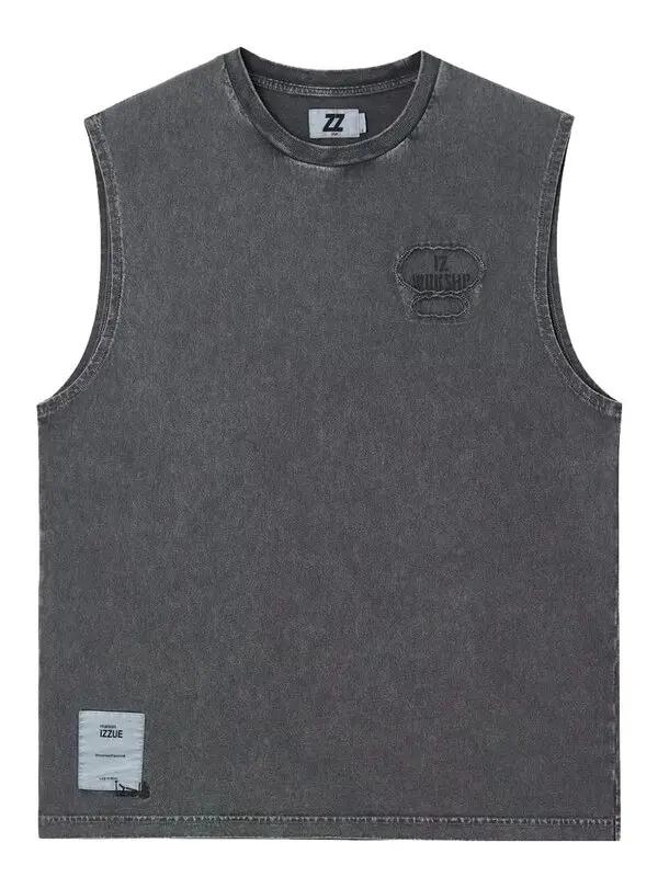 Izzue Sleeveless T-shirt - Grey