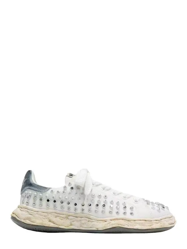 Mihara Yasuhiro Charles Studded Sneakers - White