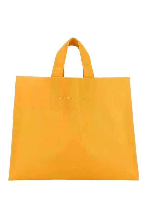 Carven Jeannette Small Tote Bag - Yellow