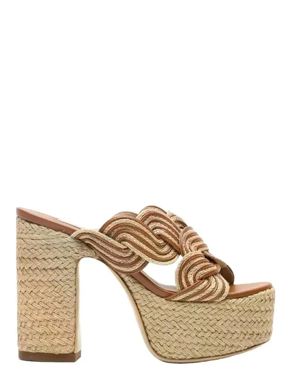 Casadei Thaiti Platform Pumps - Neutrals
