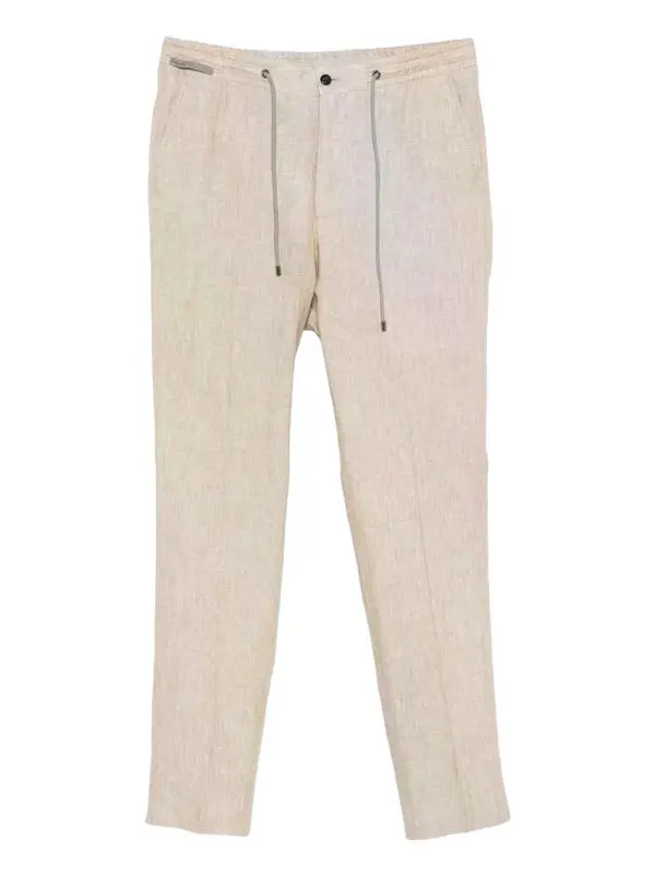 Corneliani Drawstring Trousers - Neutrals